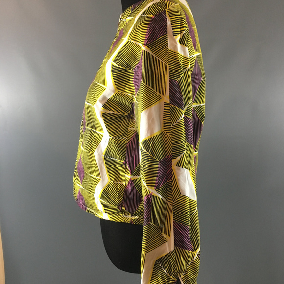 Zara | Jackets & Coats | Zara Woman Funky Print Reversible Jacket ...